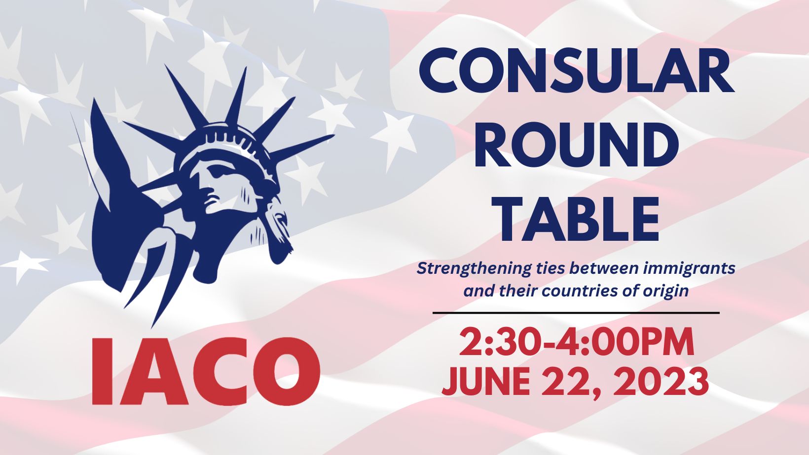 Consular Workshop – Immigrant Integration